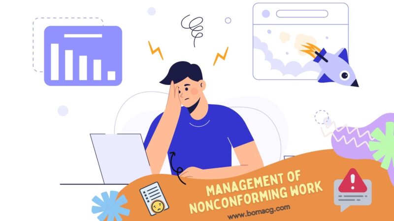 کار نامنطبق Nonconforming work | برنا | پلتفرم آموزشی استانداردسازی